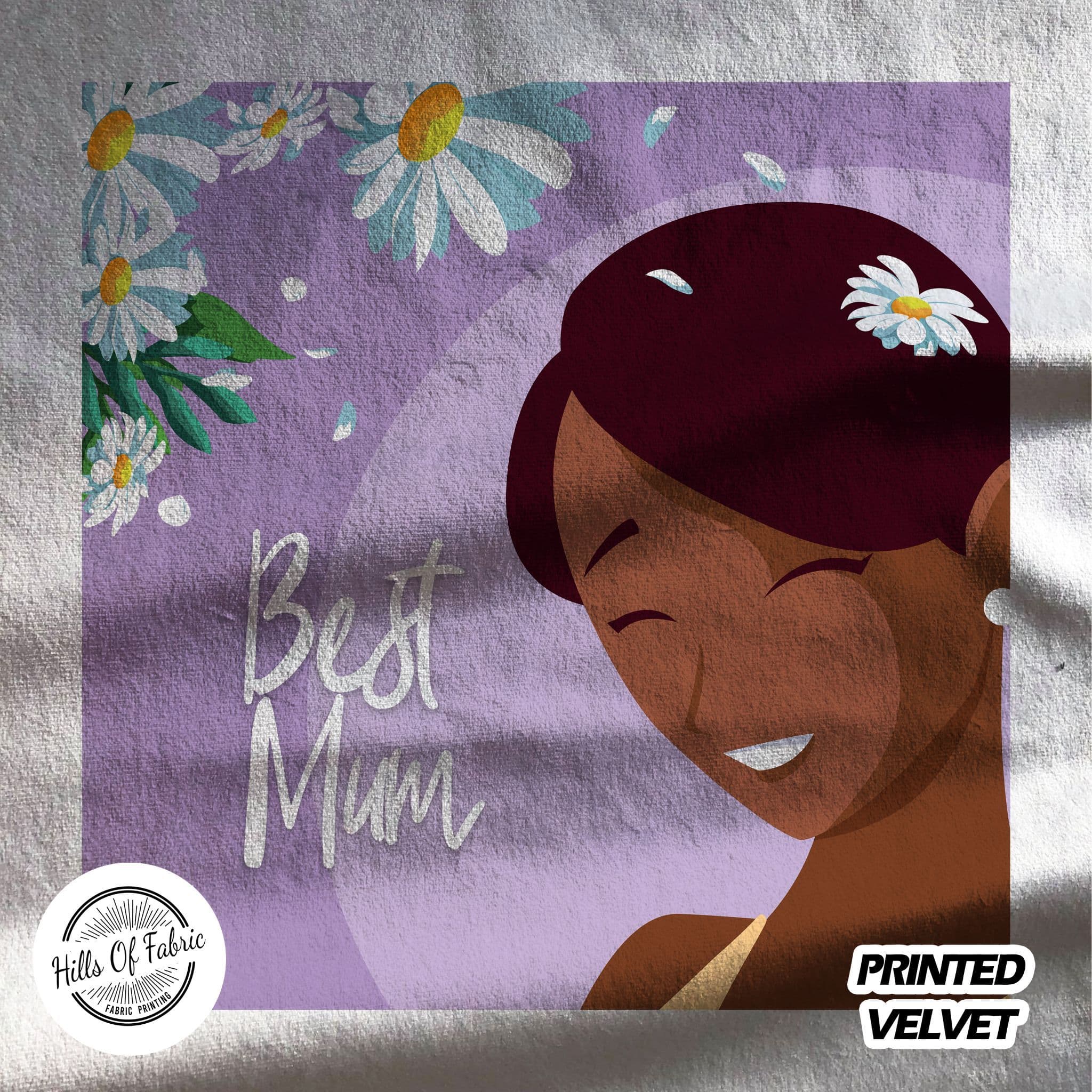 best mum Printed Fabric Panel
