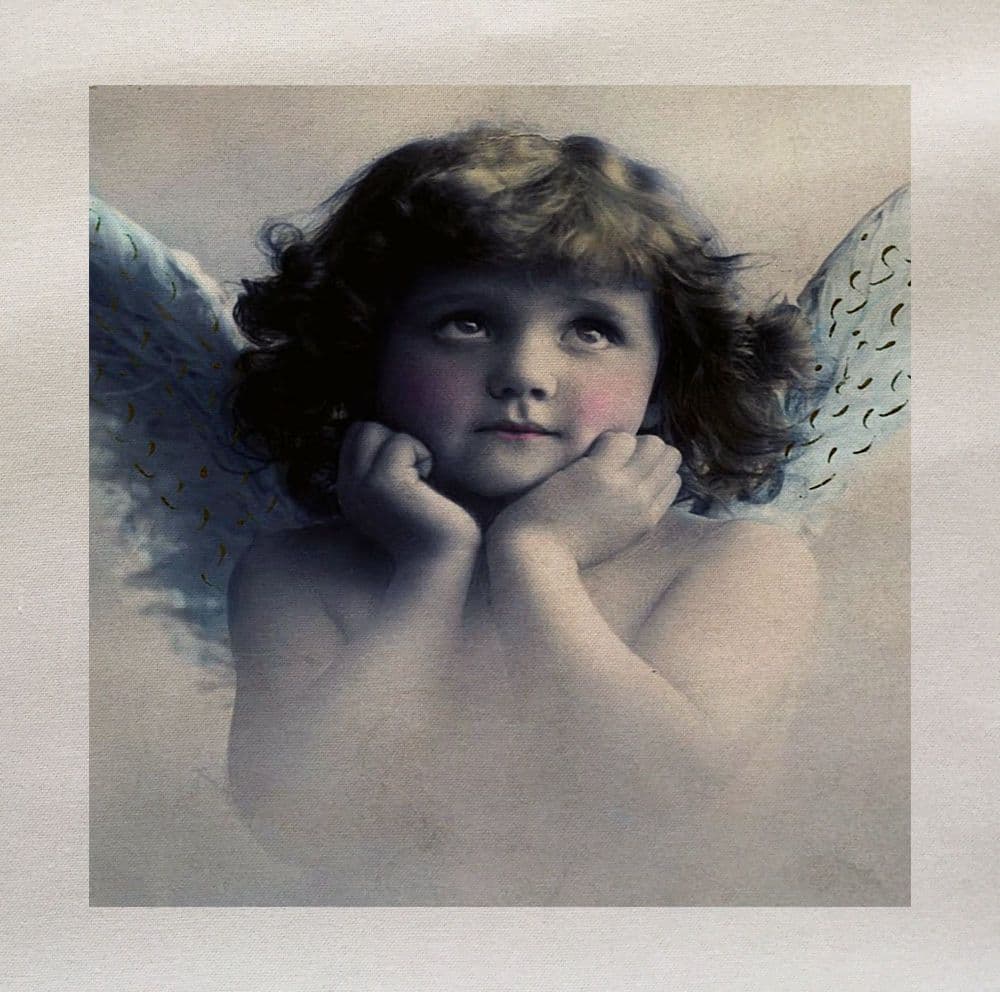 Cherub Angel - Fabric Panel