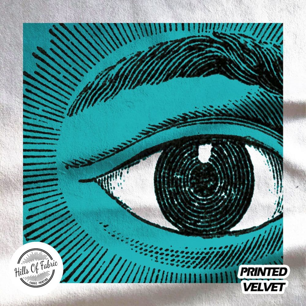 Eye copy printed Fabric Panel