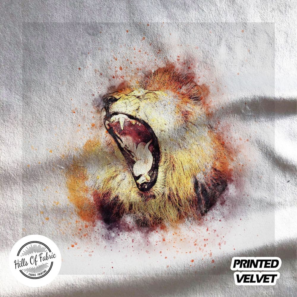 leopard - Printed Fabric Panel