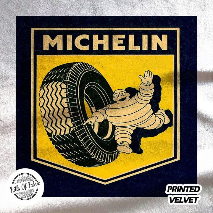 michelin poster Fabric Panel