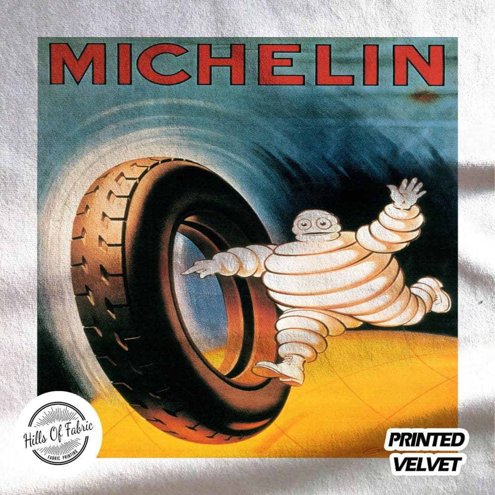 michelin - poster Fabric Panel