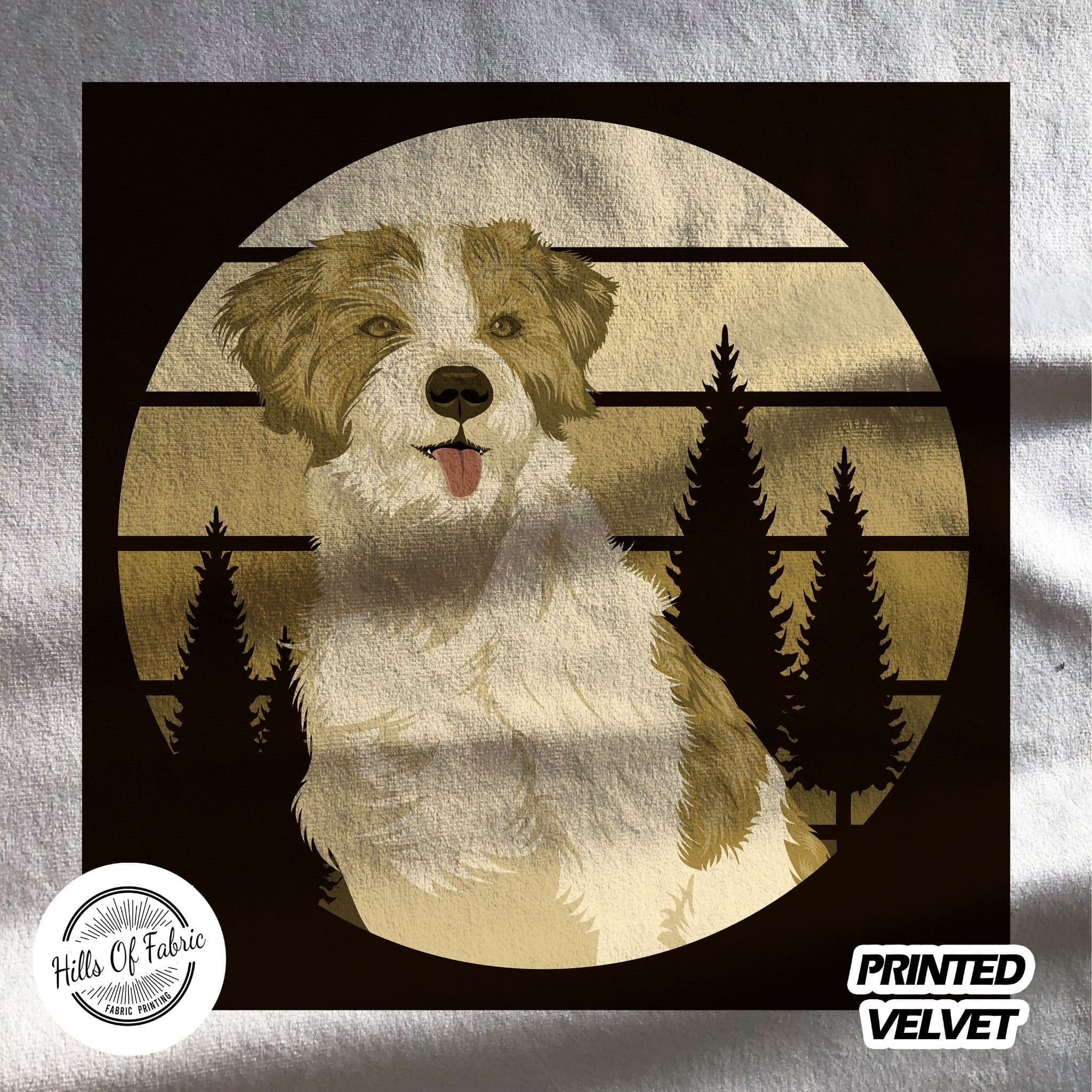 Outdoor Pet Dog Fabric Panel