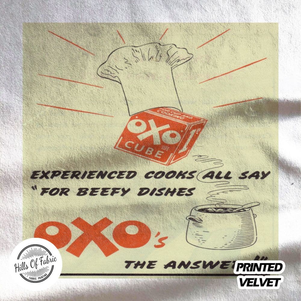 oxo is the answer Fabric Panel