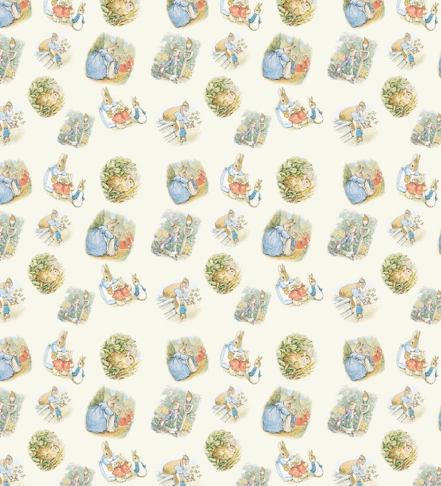 Peter Rabbit Fat Quarter Pattern Fabric