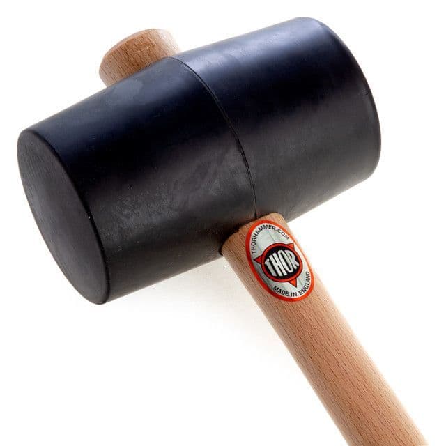 Thor 61-957 Black Rubber Mallet 90mm 1200g