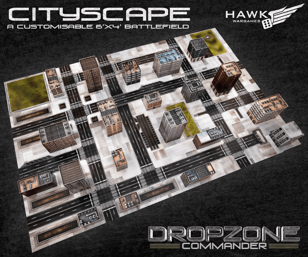 Dropzone Commander Cityscape Terrain Pack