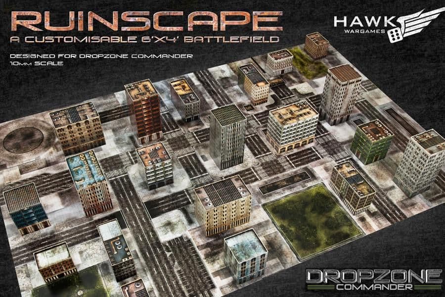 Dropzone Commander Ruinscape Terrain Pack