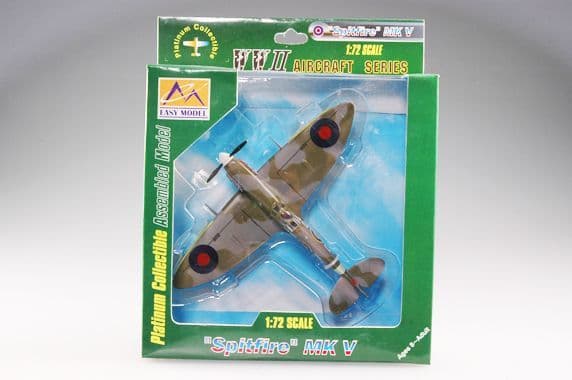Easy Model 37214 1:72 Supermarine Spitfire Mk V RAF No.303 (Polish) Sqn ...