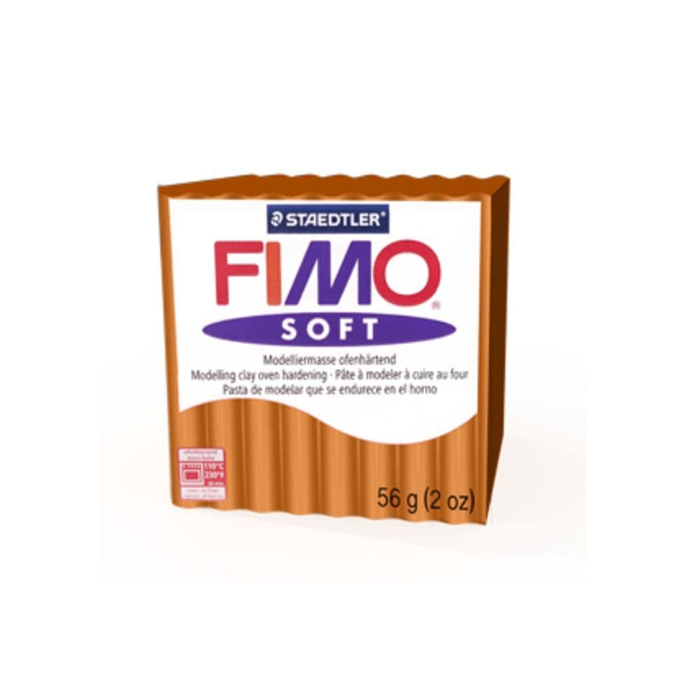 Fimo 8020 24 Soft Indian Red Standard Block