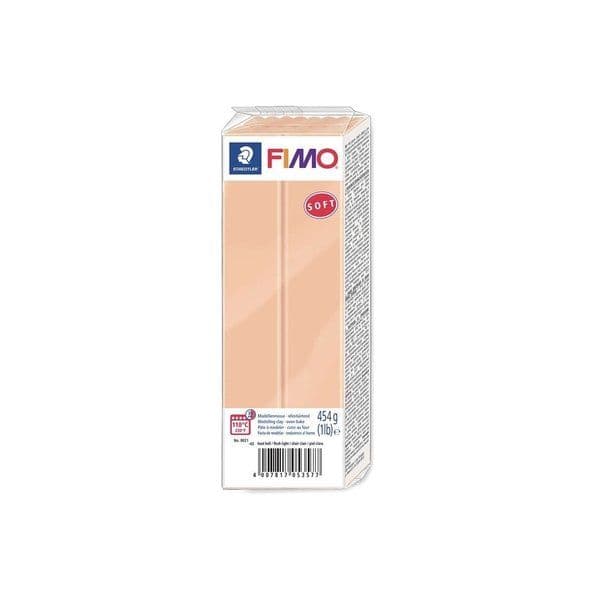 Fimo 8021-43 Soft 454g Flesh Large Block