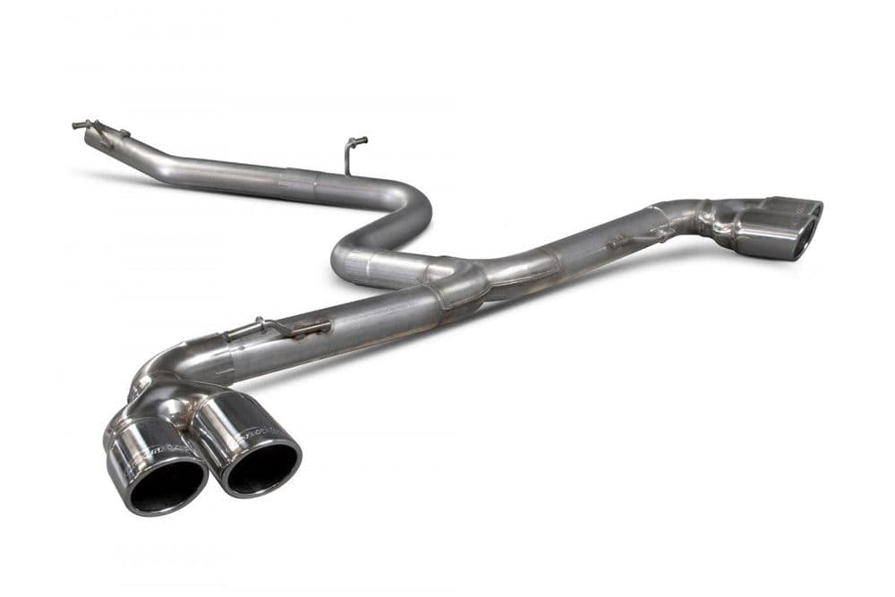 Audi TT 8J 2.0 TDI Scorpion Exhaust Cat Back System With Monaco Quad ...