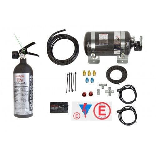 Lifeline Zero 360 Gas Electrical In Car Fire Extinguisher With 2kg ...