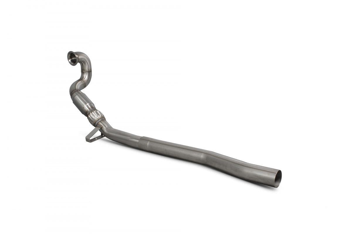 VW Golf Mk7 R Hatch Scorpion (76mm) Exhaust Downpipe With High Flow Cat