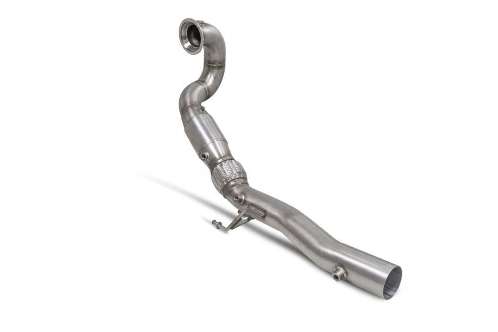 VW Golf Mk8 GTI Scorpion Downpipe With High Flow Sports Cat