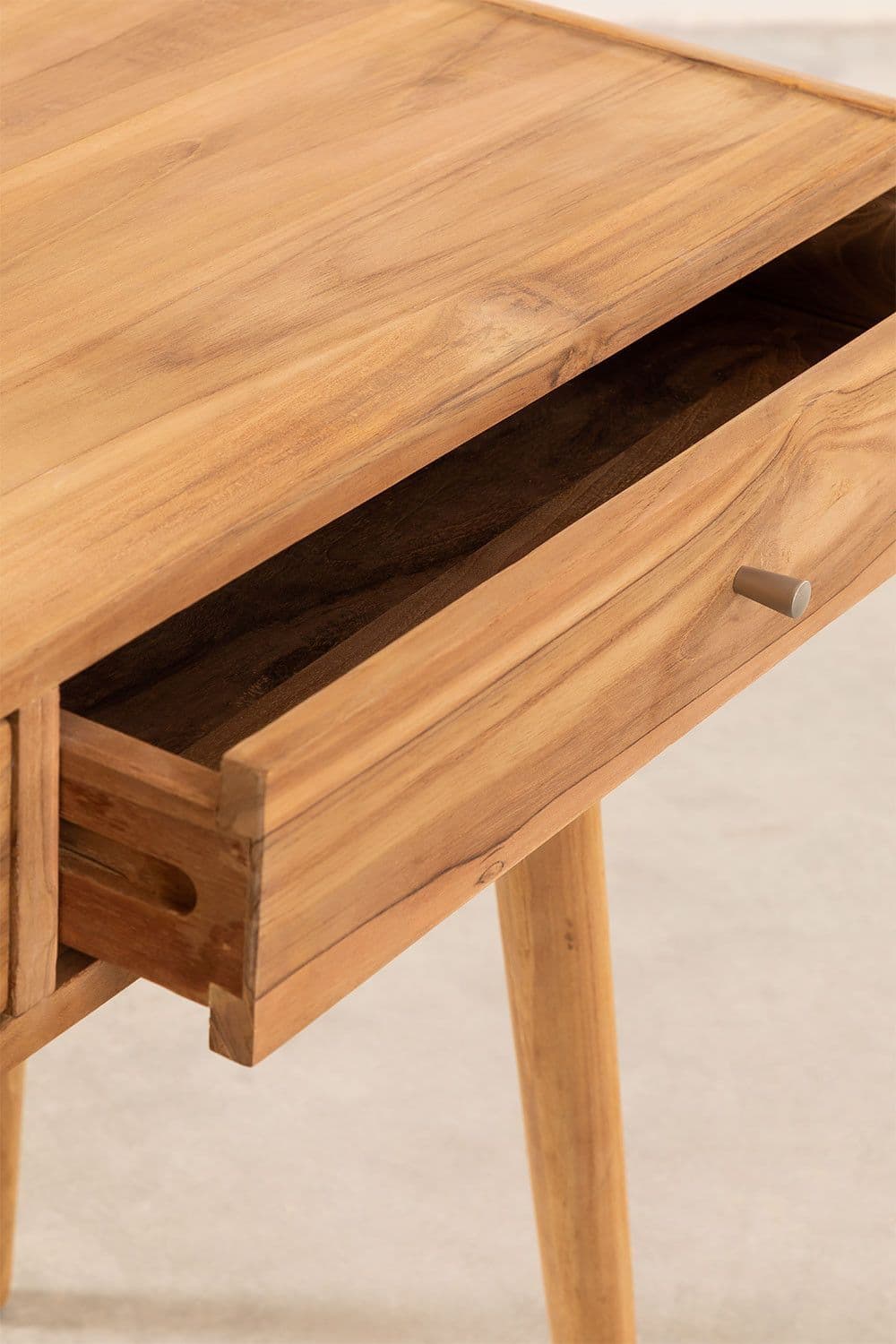 Teak Wood Console Table