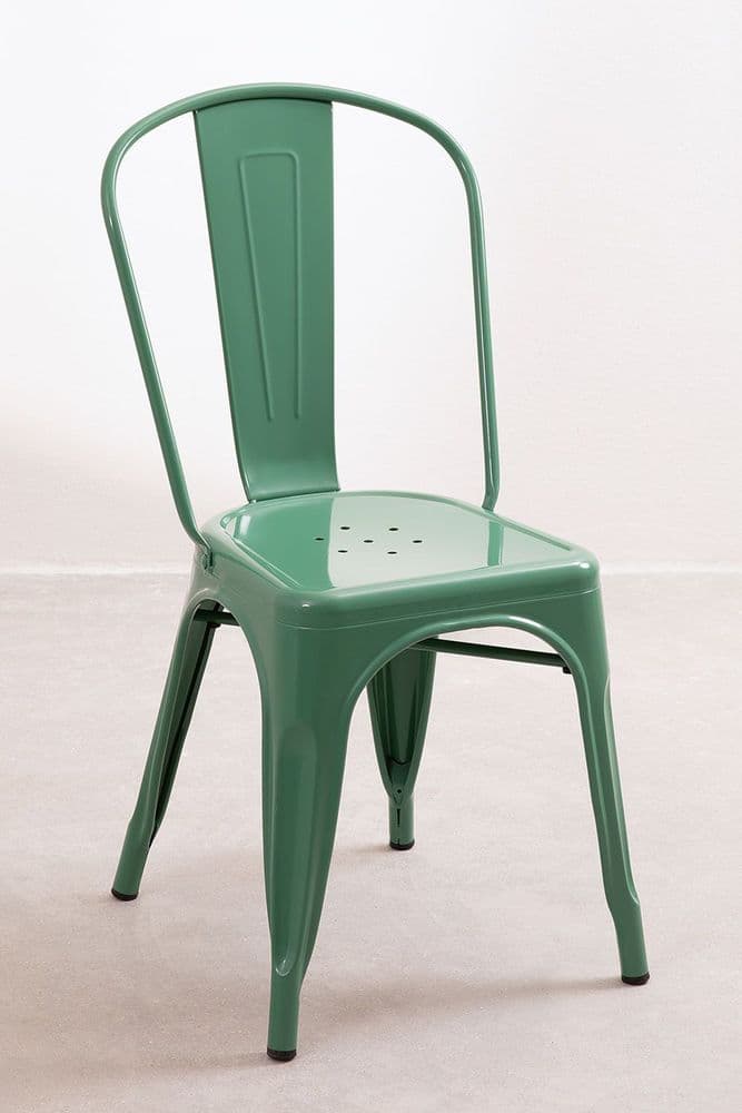 Tolix Classic Chair - Green Kale 4 Pack Available Jan 2024