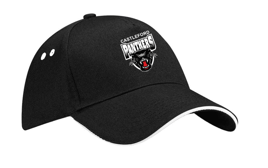 Castleford Panthers Black/White Cap