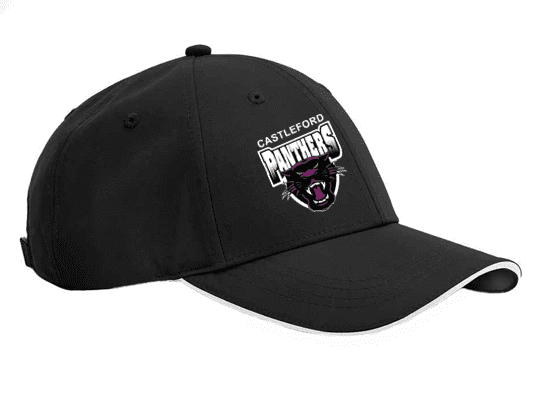 Castleford Panthers Black/White Cap