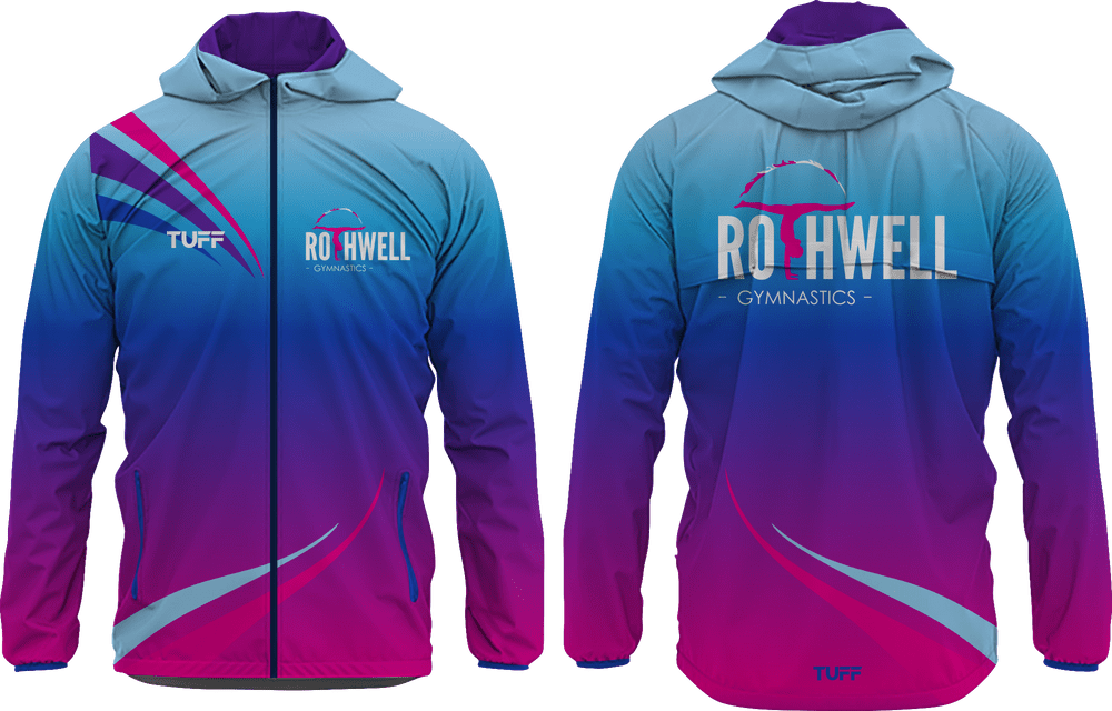 Rothwell Gymnastic Sublimated Windbreaker Female - Youth