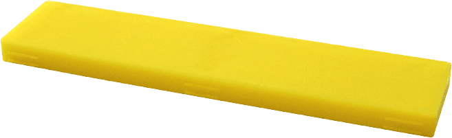 PACKER Shim - Yellow 5mm thickness 22 5mm width 94mm length