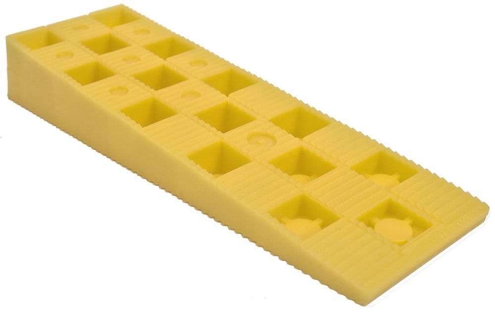 WEDGIT - Yellow Interlocking Wedges 25mm H x 45mm W x 150mm L Maximum ...