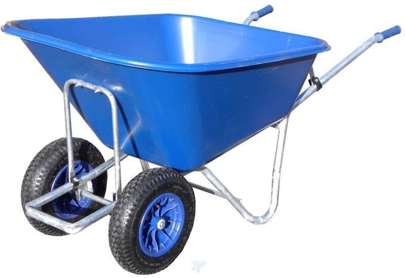280L Big Blue Wheelbarrow