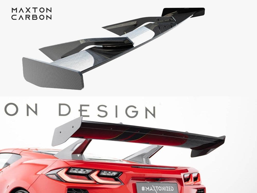 Carbon Spoiler Chevrolet Corvette C8 Stingray Coupe Only