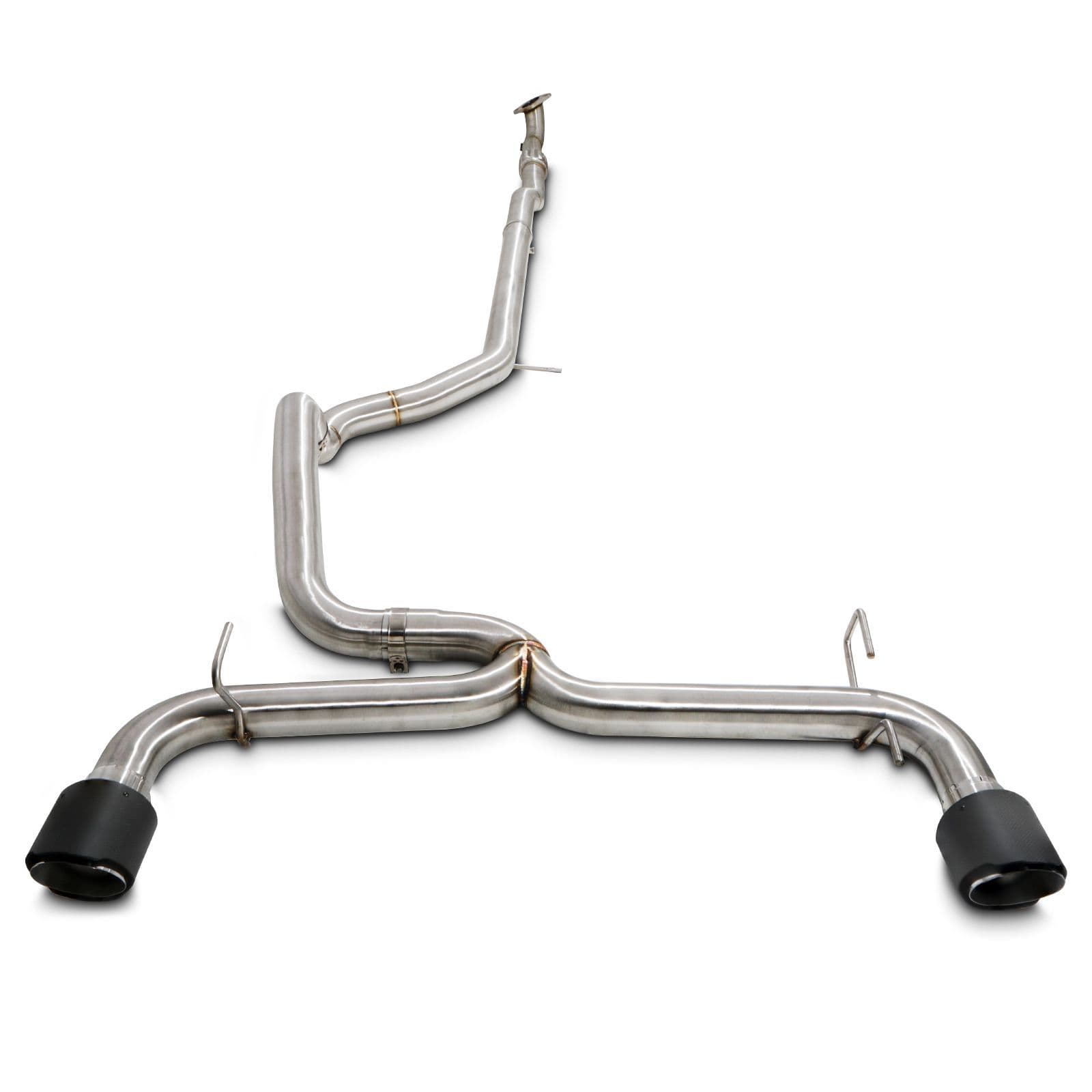 Fiat 500 Abarth 1 4 08 Catback Exhaust System With Carbon Tips