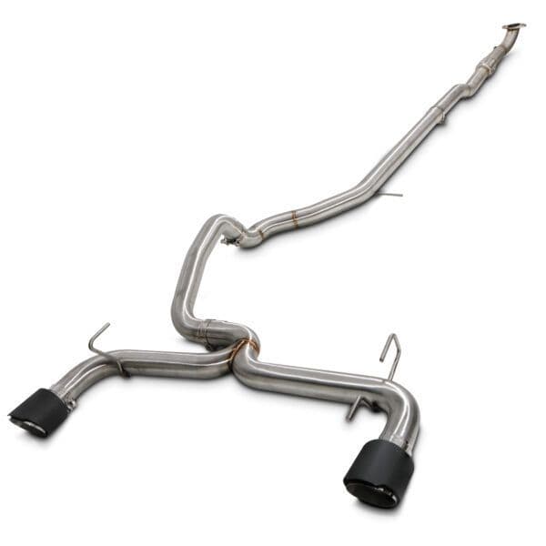 Fiat 500 Abarth 1 4 08 Catback Exhaust System With Carbon Tips