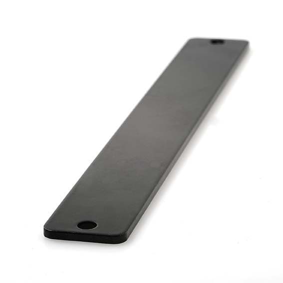 End plate for narrow support beam