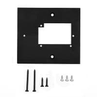 Flush mounting plate