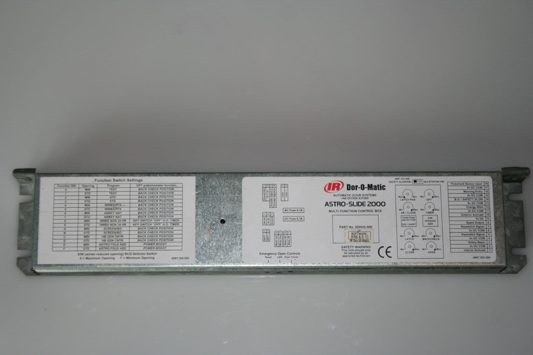 Ingersoll Rand Astro slide 2000 CU