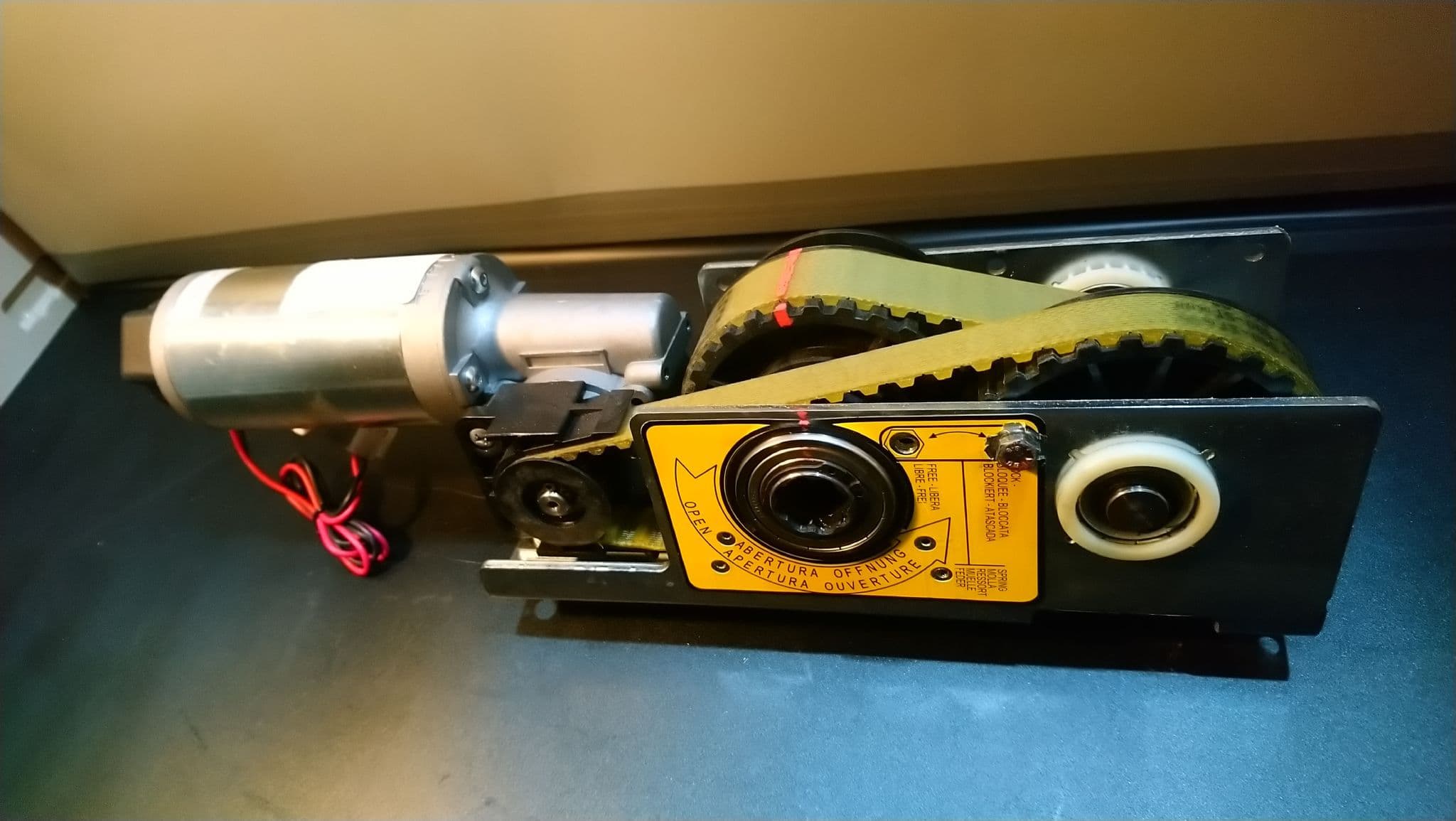 label Motor / Gearbox