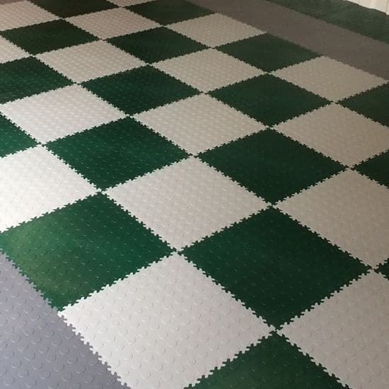 Light Green Cointop - Motolock Interlocking Floor Tile | Mototile Shop