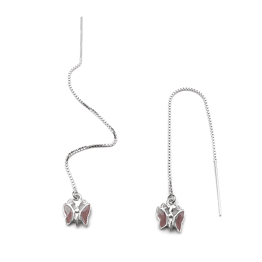 Butterfly Pull Through Earrings
