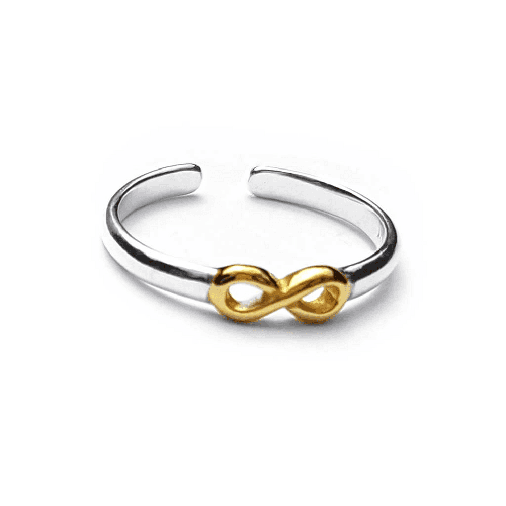 Gold Detail Infinity Ring
