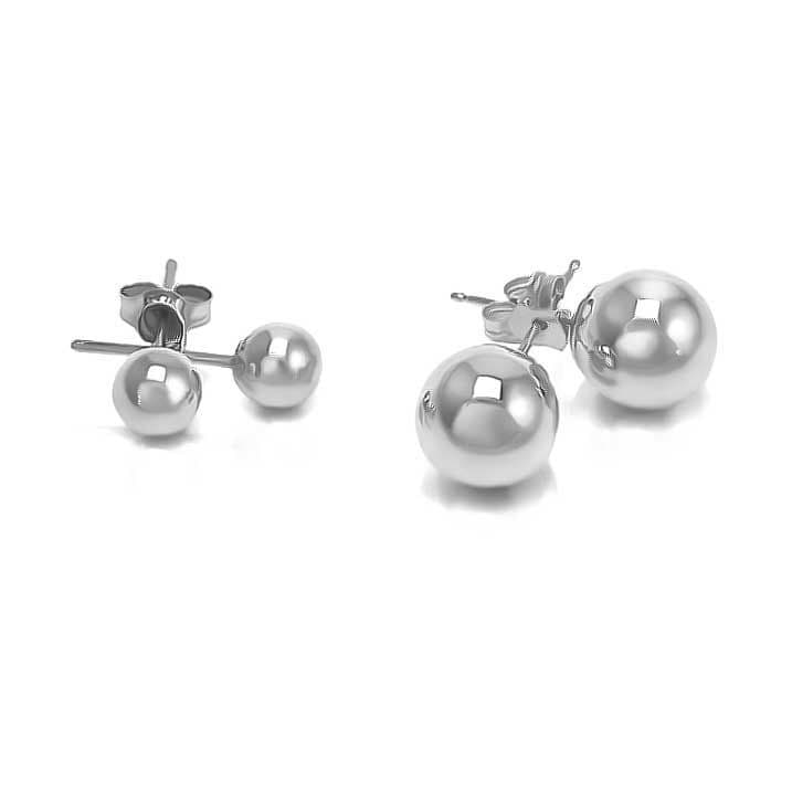 Round Plain Ball Studs
