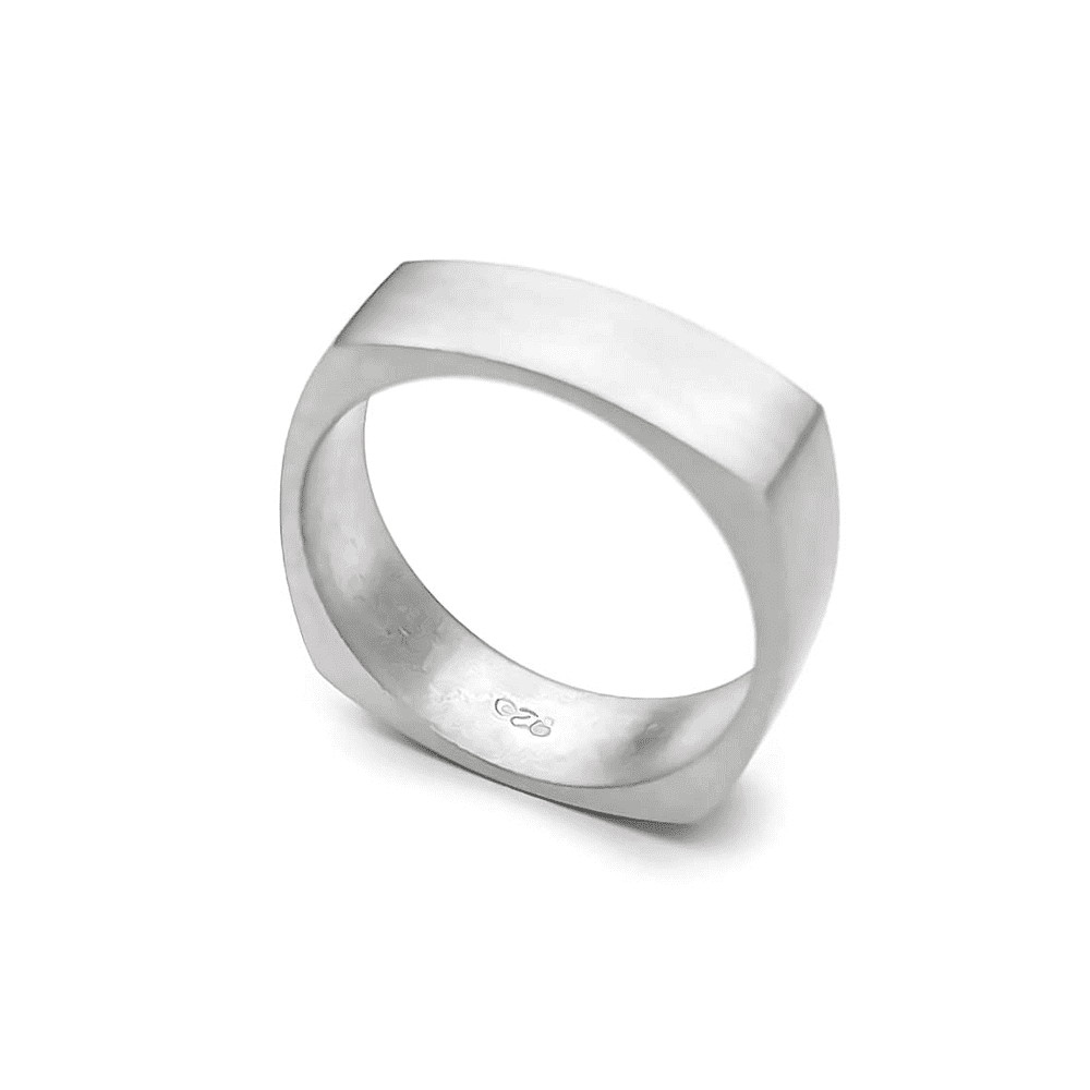Square Quadrato Ring Matte