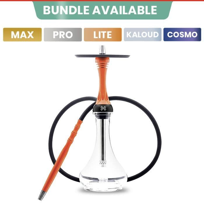 Buy Alpha Hookah X - Orange - Shisha - FREE UK Shipping - Kakas Hookahs