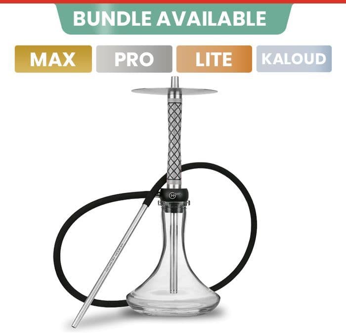 Geometry Hookah Little Bro - Rhombus Grey - Shisha - FREE UK & EU ...