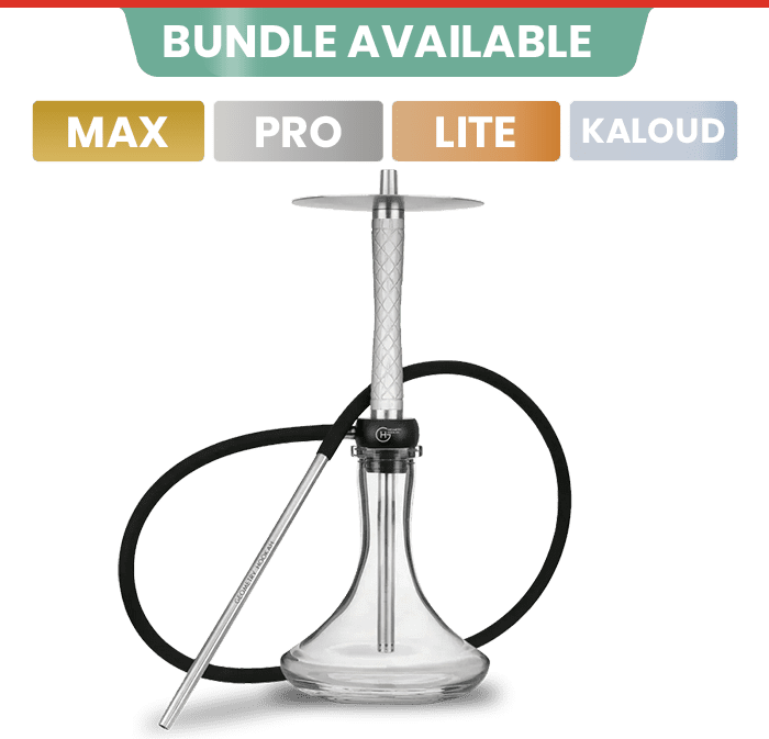 Geometry Hookah Little Bro - Rhombus White - Shisha - FREE UK & EU ...