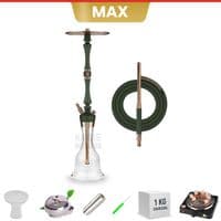 Hoob Mars Pro Shisha – Hookah Steel Racing Green Bronze Bell | Kakas ...