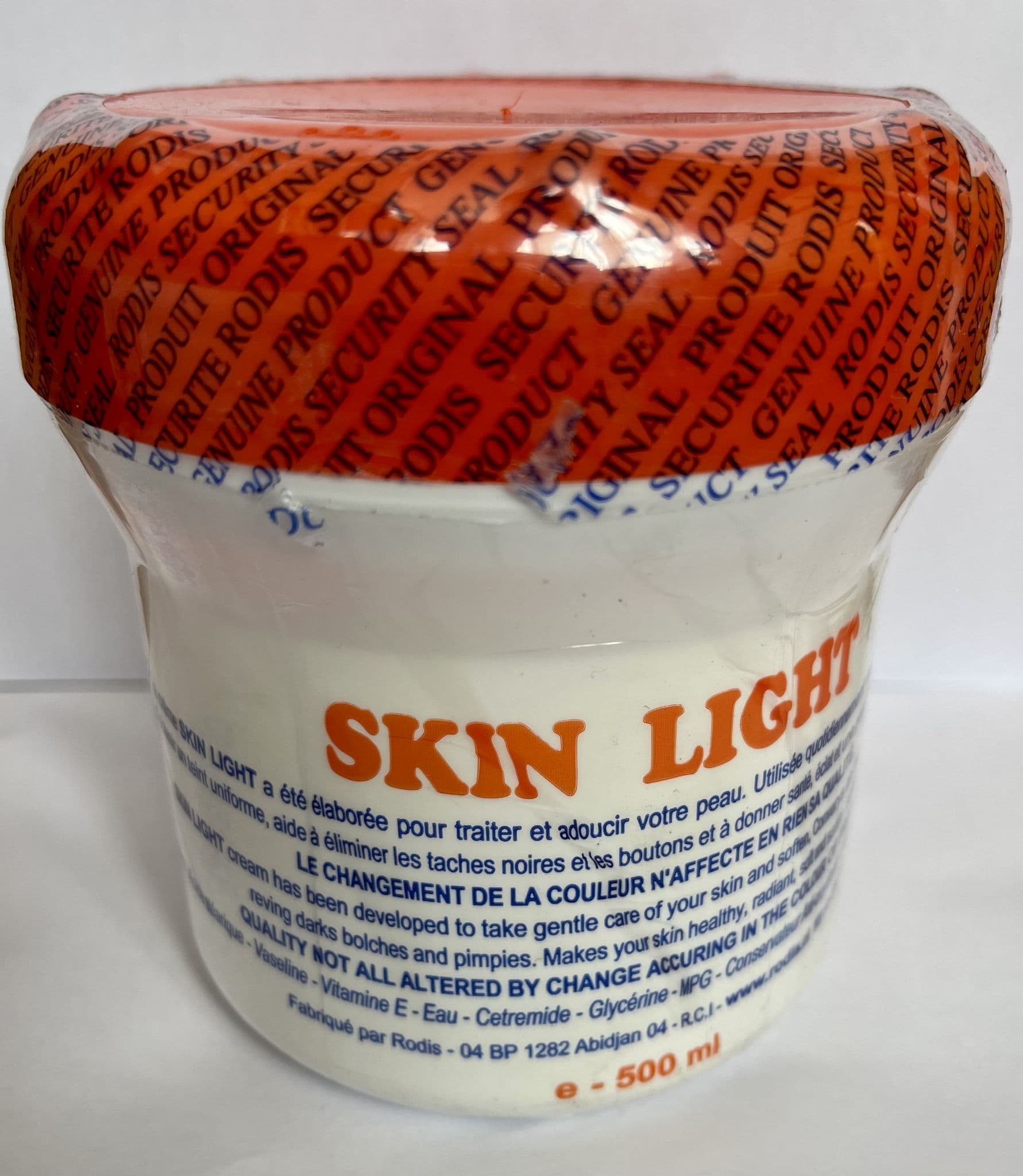 Original Skinlight Brightening Cream Jar 500grs