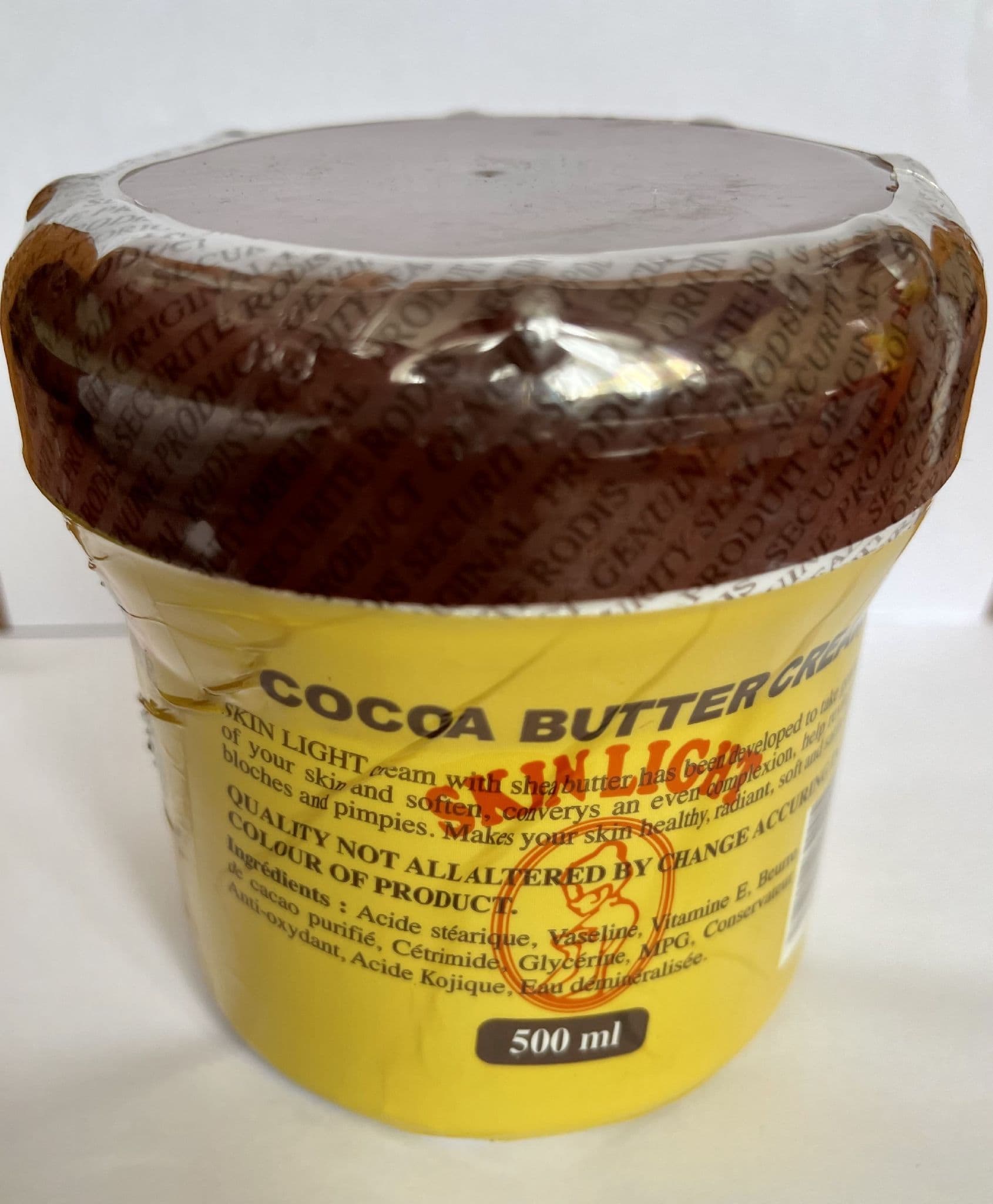 Original Skinlight Cocoa Butter Brightening Cream Jar 500grs