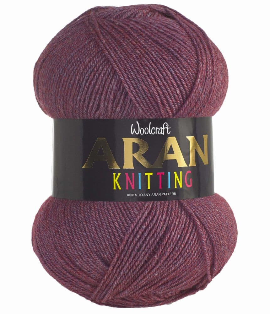 Aran 400gm By Woolcraft 824 Thistle