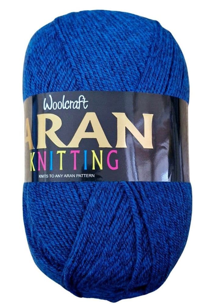 Aran 400gm by Woolcraft 854 Azure