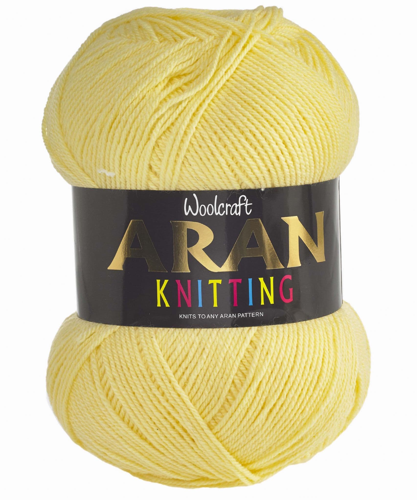 Aran 400gm By Woolcraft 910 Sunshine