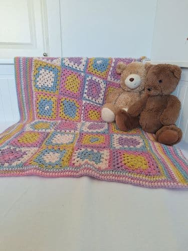 Blossom Blanket Crochet Pattern | Family Business Established 1949 ...