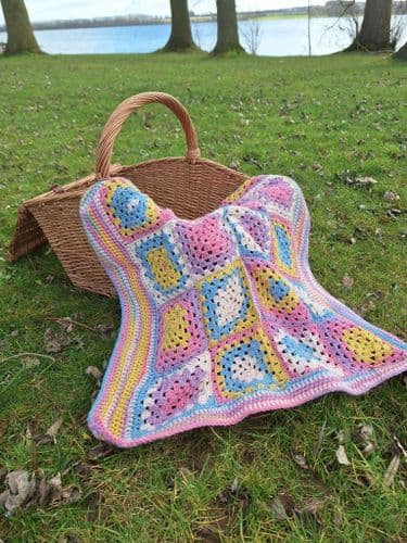 Blossom Blanket Crochet Pattern | Family Business Established 1949 ...
